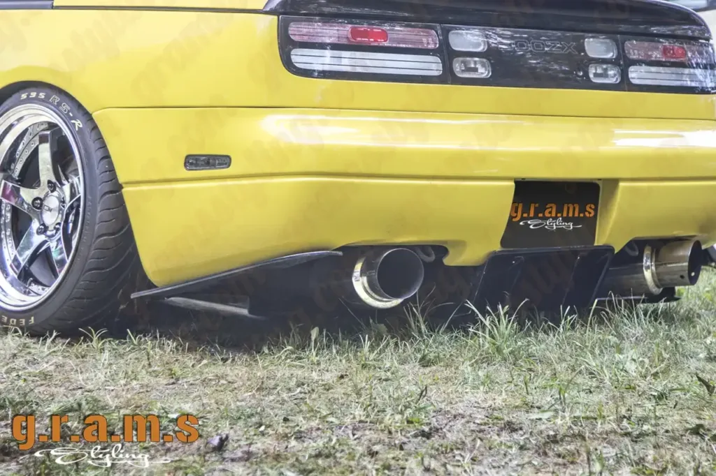 Nissan 300ZX Rear Bumper Extensions – G.R.A.M.S Styling