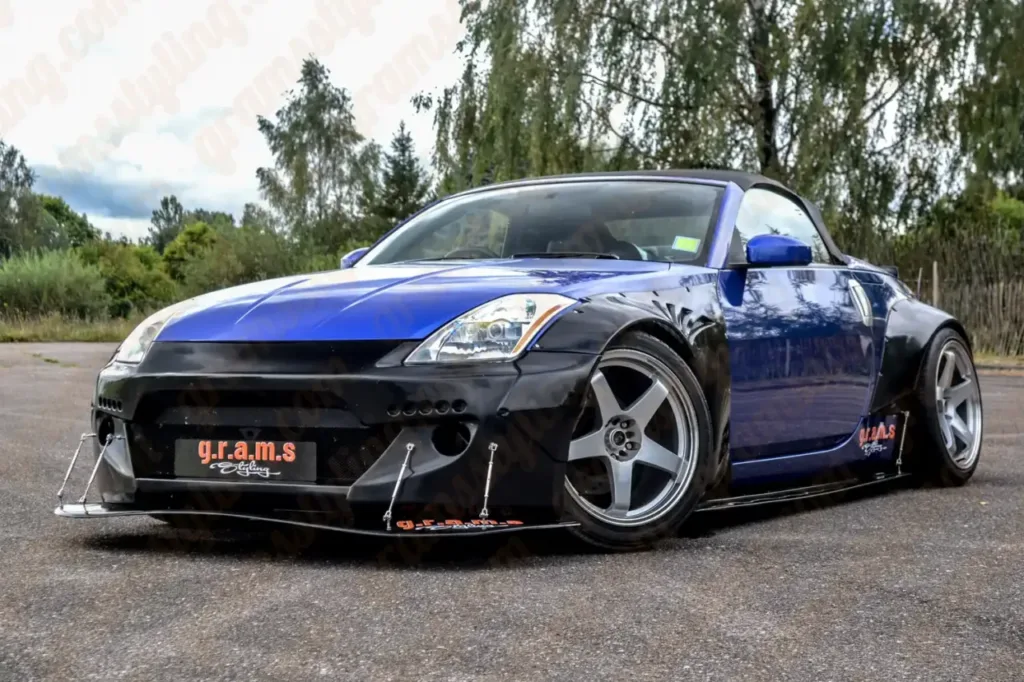 Nissan 350Z Z33 Fairlady Z Front Bumper Version 1 – G.R.A.M.S Styling