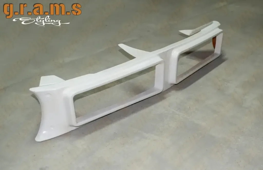 Nissan Silvia S14 Front Bumper Grill – Boss V2 Style – G.R.A.M.S Styling