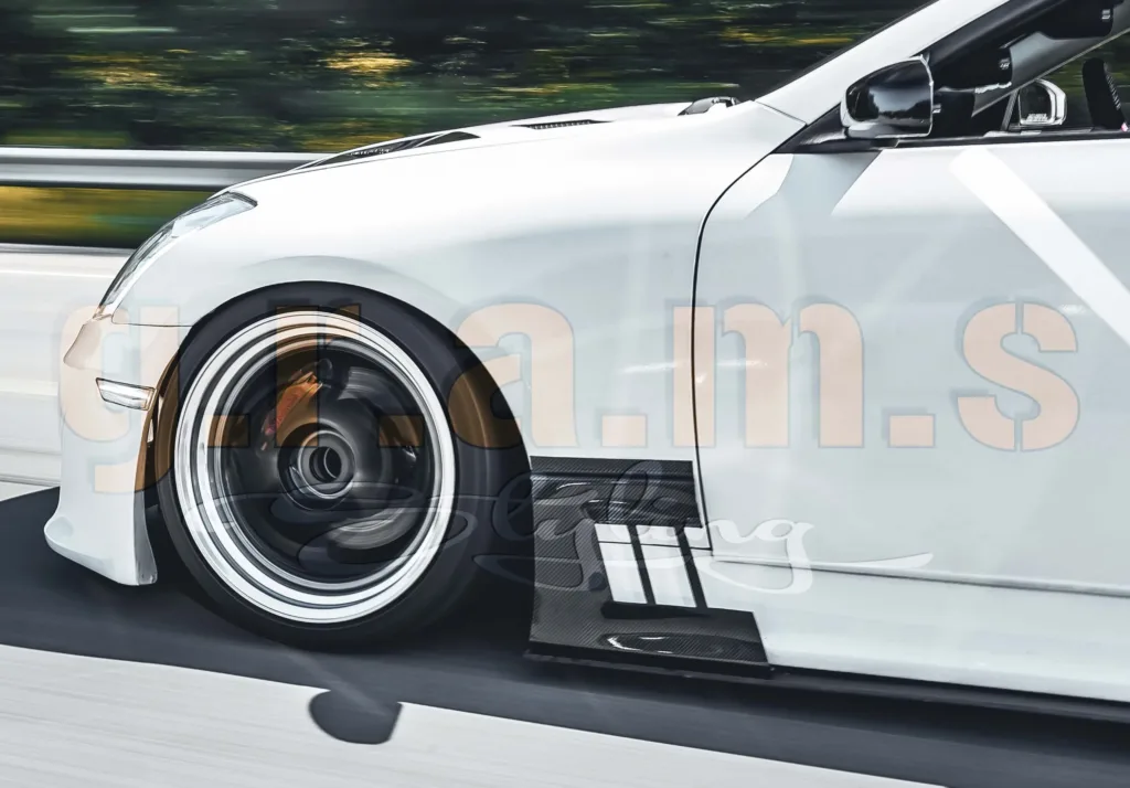 Infiniti G35 Aero Side Diverters – G.R.A.M.S Styling