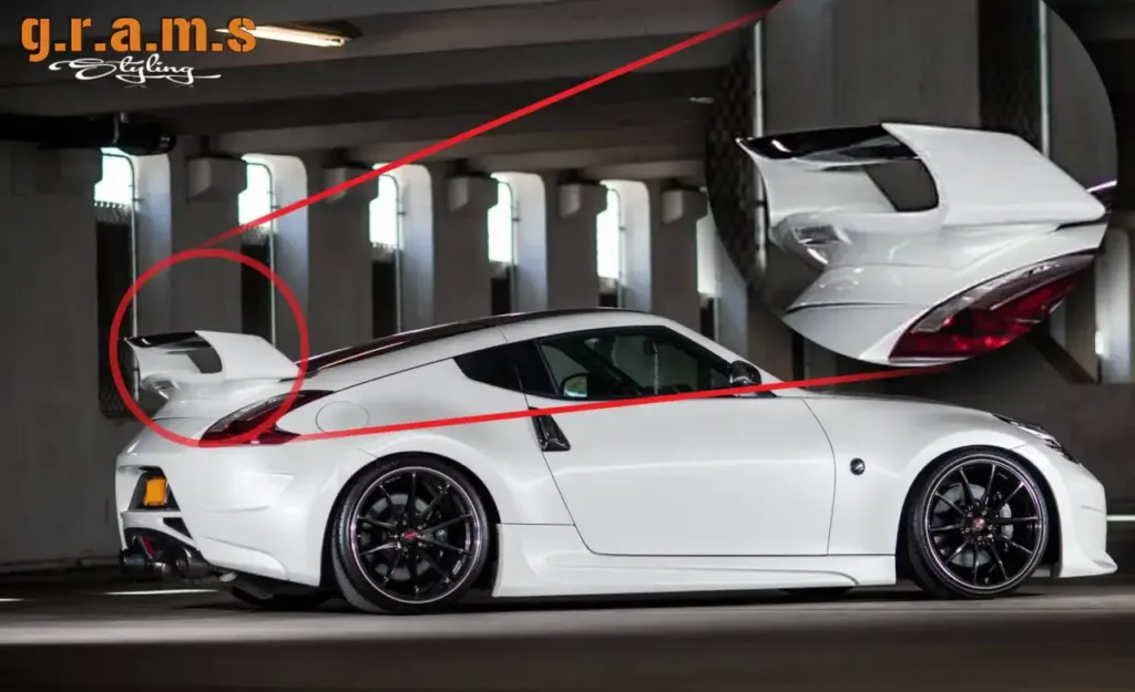 Nissan 370z Spoiler Amuse Style – G.R.A.M.S Styling