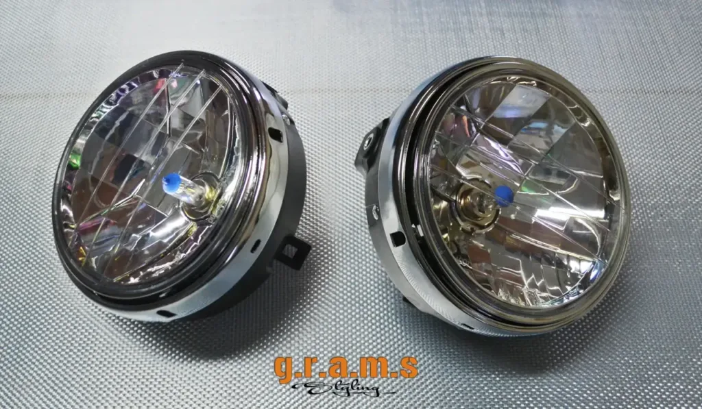 Nissan S14 Headlights – Boss V2 Style – G.R.A.M.S Styling