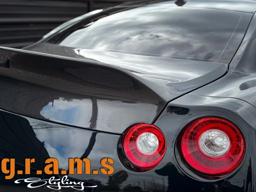 Nissan GTR R35 Boot Lid with ducktail spoiler – G.R.A.M.S Styling